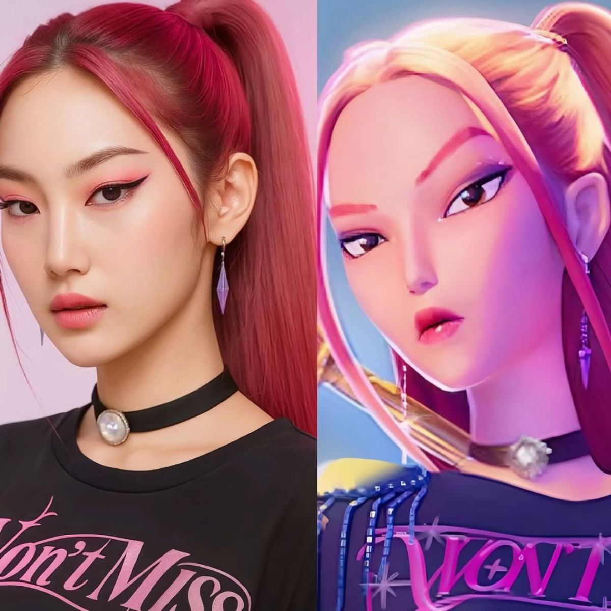 K-Pop Demon Hunters: así se verían los miembros de Huntrix y Soja Boys en la vida real según la ...