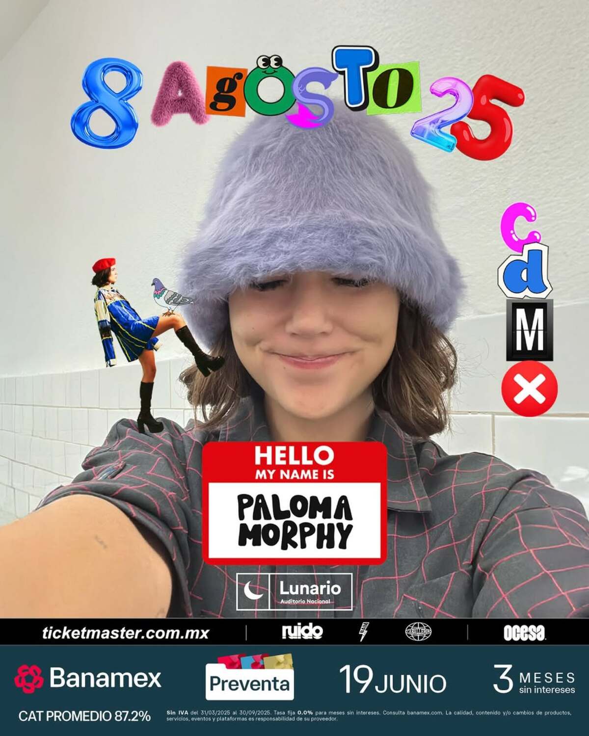 Paloma Morphy en CDMX: precio de boletos y fechas de su concierto - Sonica