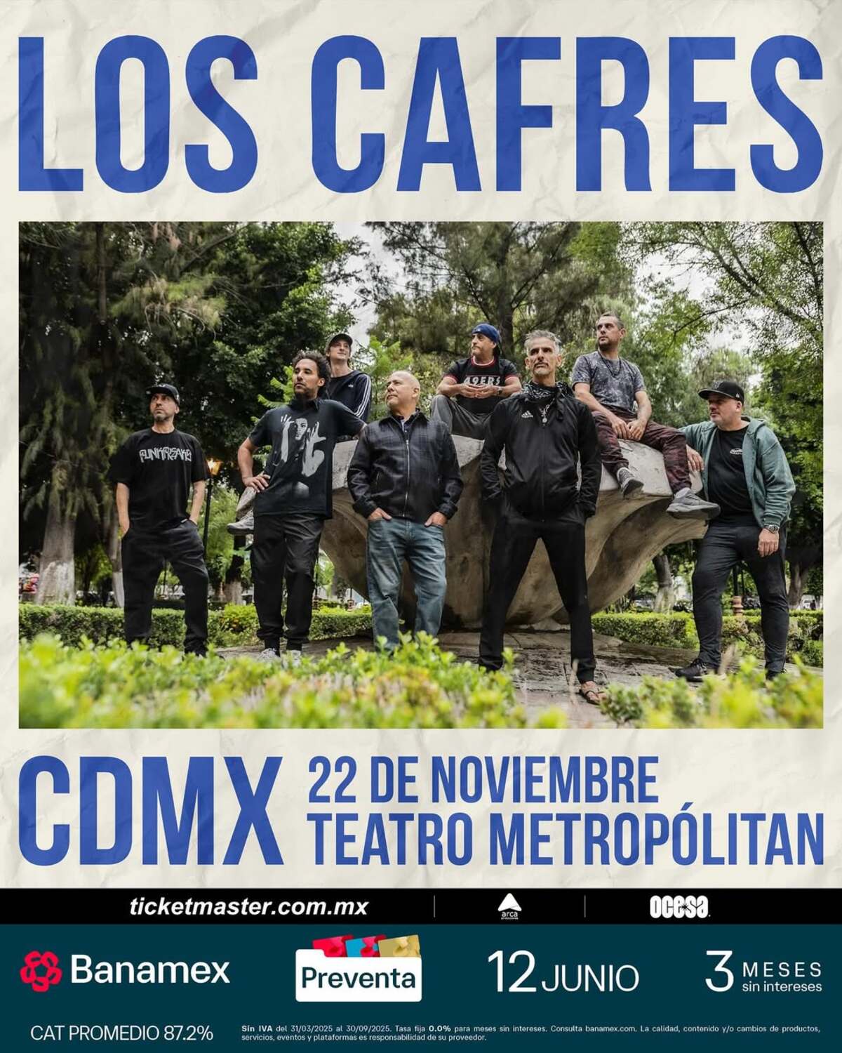 Los cafres en el Teatro Metropólitan 2025: precio de boletos y fechas - Sonica
