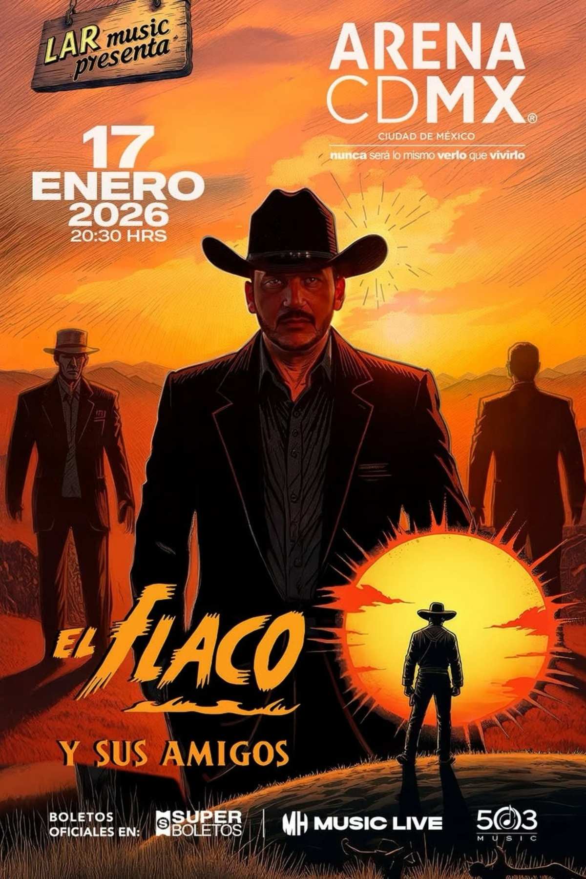 El Flaco y sus amigos en CDMX: precio de boletos y fechas - Sonica