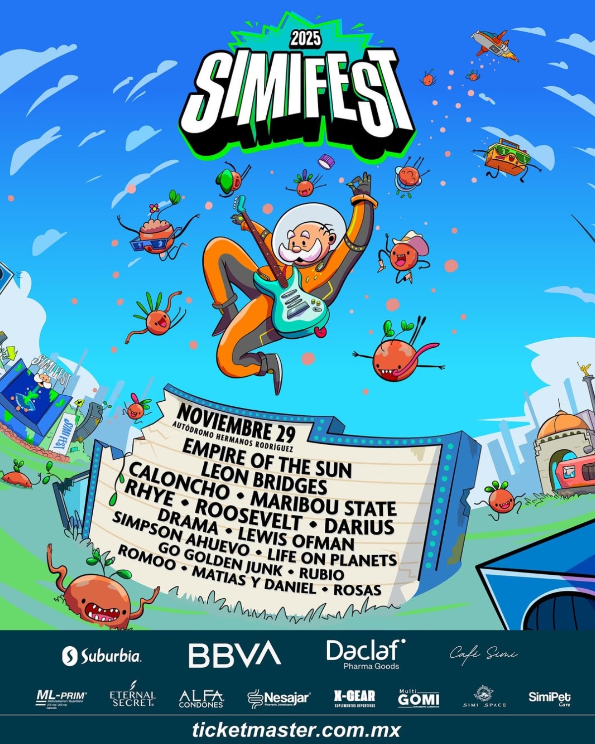 Simi Fest 2025: cartel completo, precio de boletos y fecha - Sonica