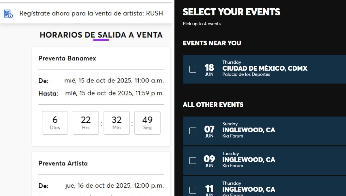 Ticketmaster: ¿Cómo funciona la nueva preventa? - Sonica