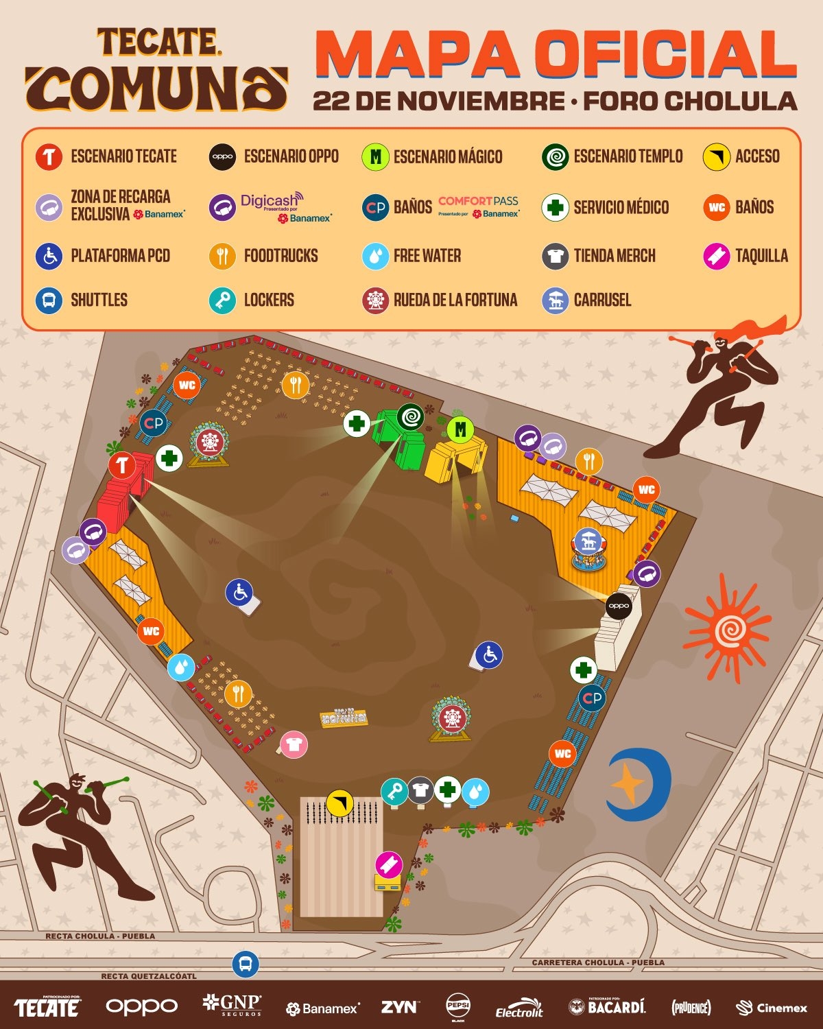 Tecate Comuna 2025: Horarios, mapa, estacionamiento y duración del ...